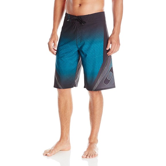 Oakley | Swim | Oakley Mens Gnarley Wave 22 Boardshorts In Jet Black ...
